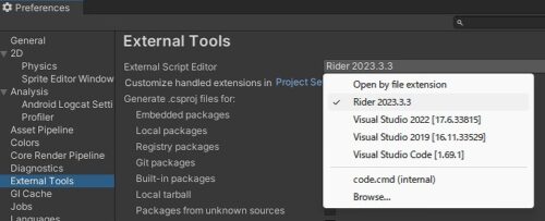 【Unity】JetBrains Rider を試してみる | パパコーダー